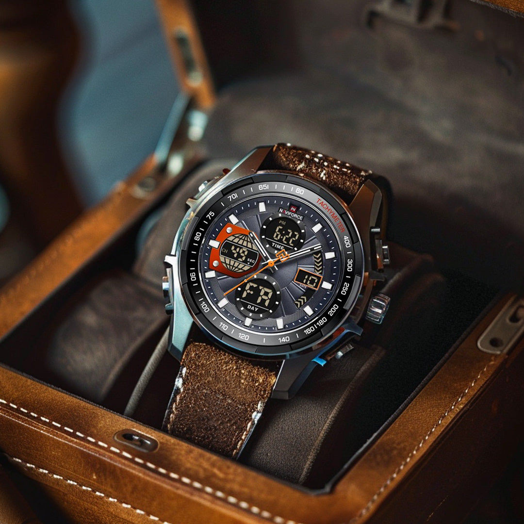 Men’s Watch Obsyss AGR Maverick Quartz Water Resistant – OBSYSS