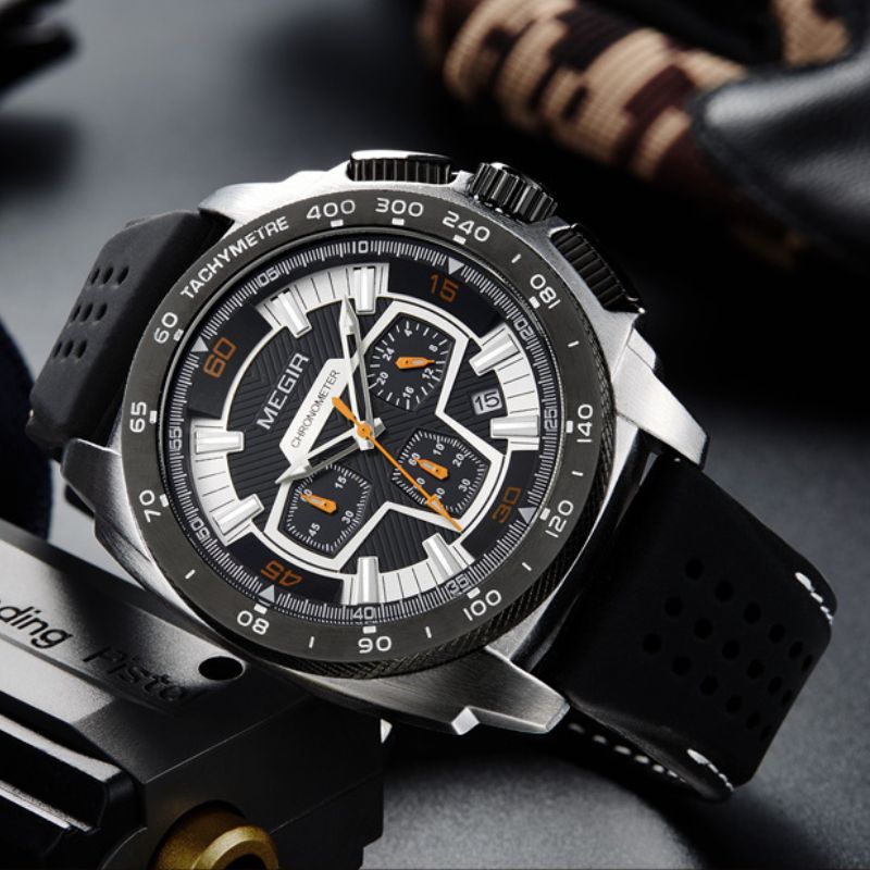 Men’s Watch Obsyss MG Meteor Quartz Water Resistant Stainless Steel ...