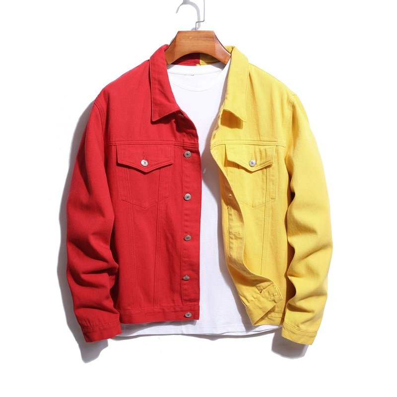 Two Tone Patchwork Denim Jacket – OBSYSS